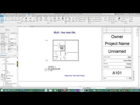 Revit Tips and Tricks #3: Multi - Line text for the view title on ...