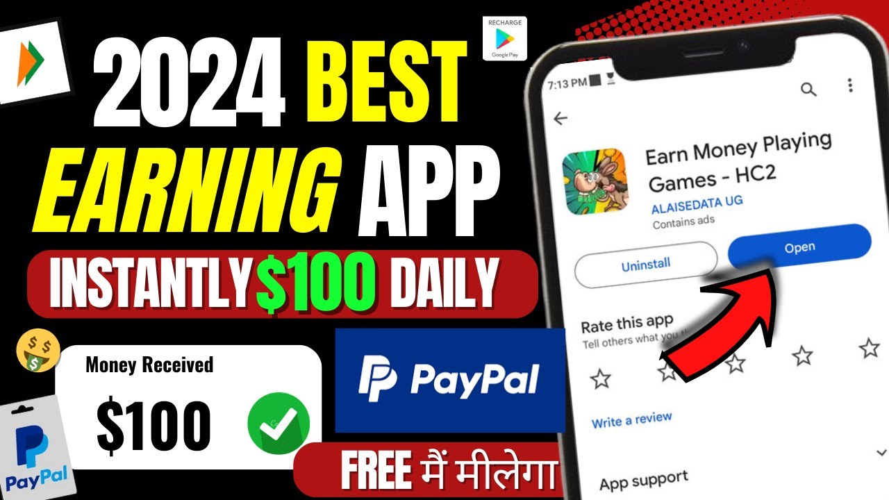 HelloCash App Real Or Fake | HelloCash App Payment Proof | Best PayPal Money Earning App - YouTube