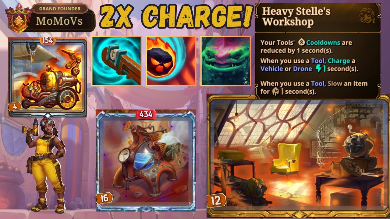 CRAZY Synergy, Double The Charge Double The FUN! MoMoVs The Bazaar ...