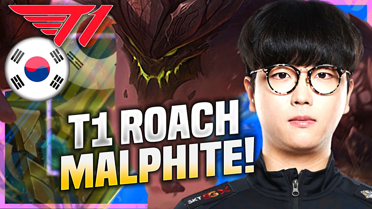 ROACH HARD CARRY MALPHITE! - T1 Roach Plays Malphite Top vs Jax! | KR SoloQ Patch 10.22 - YouTube
