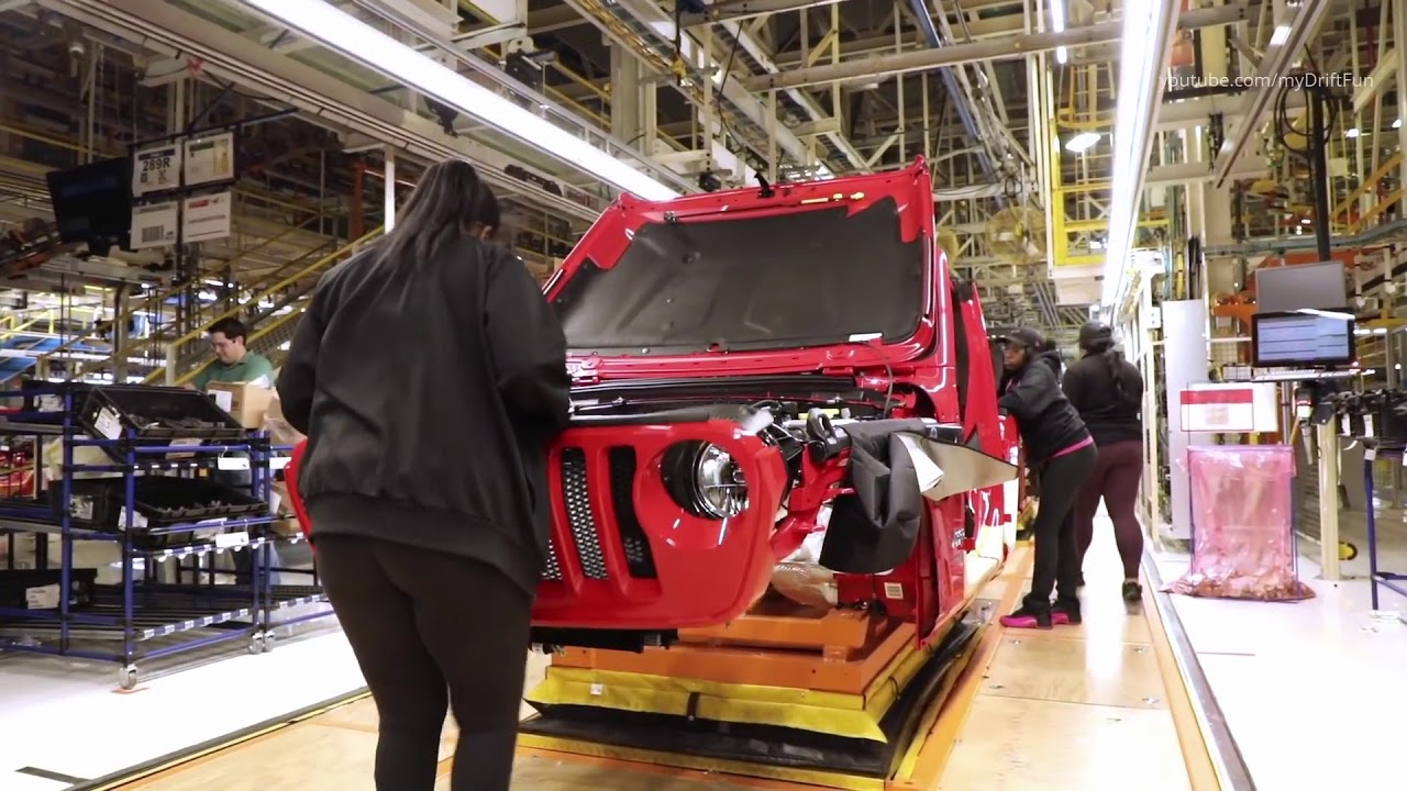 Jeep - Výroba Wrangler (2019) - Car Factory Assembly Line FCA US LLC l ...