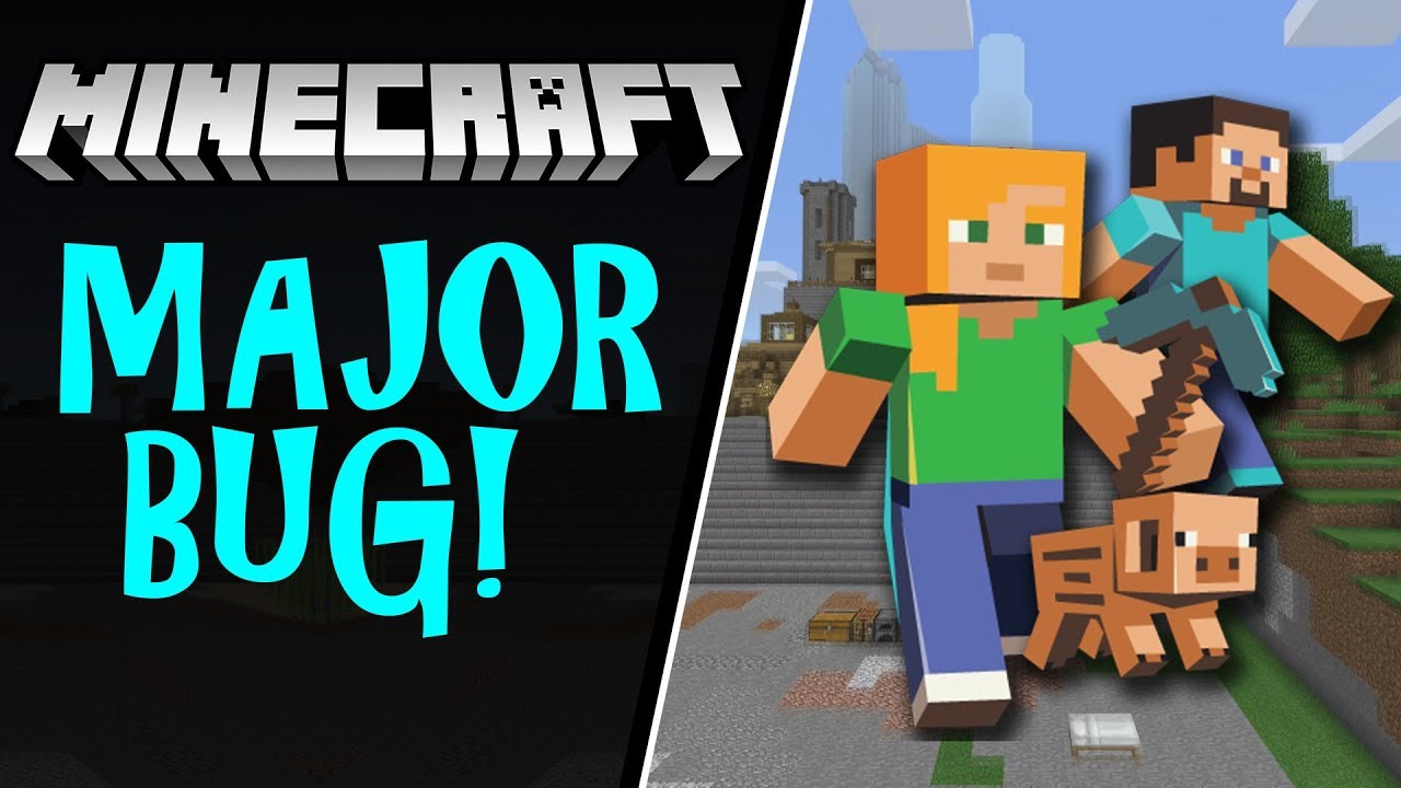 HUGE BUG in MINECRAFT: Better Together Update! - YouTube