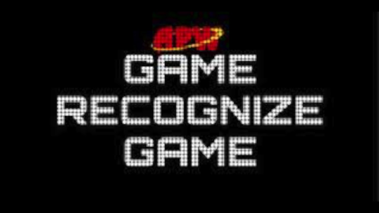 APW Game Recognize Game Recap 2019 - YouTube