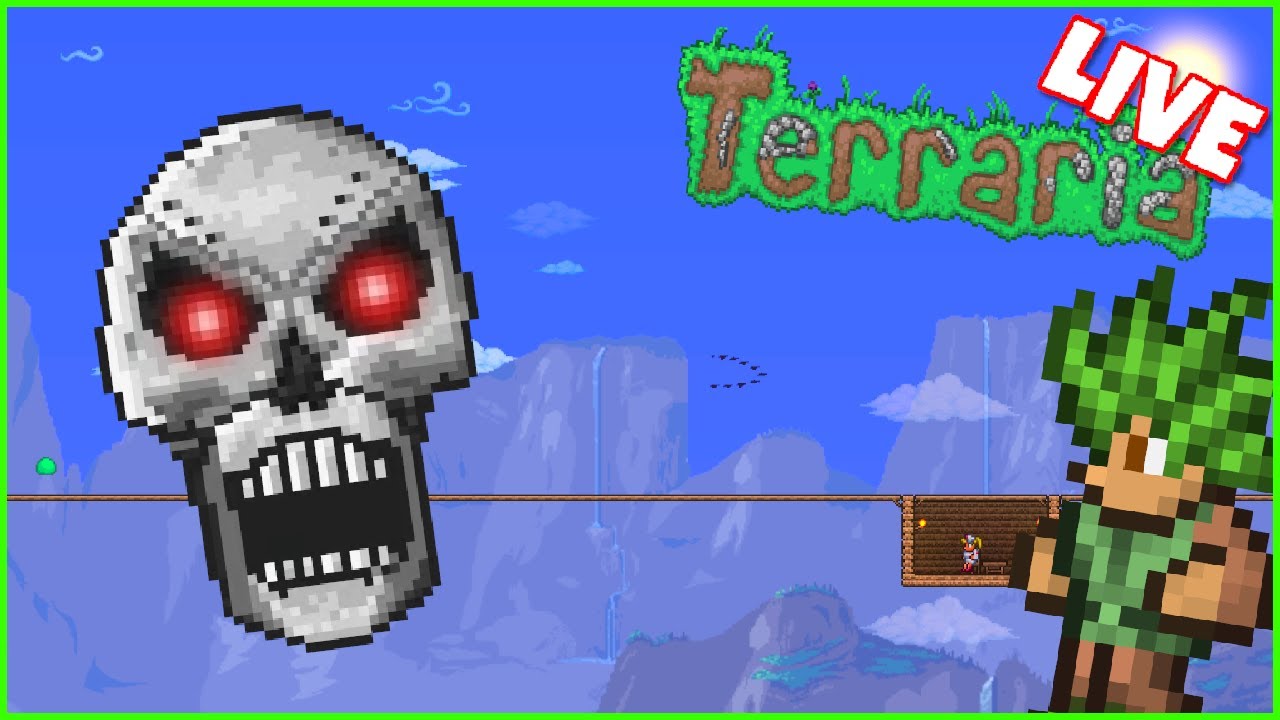Skeletron Prime... | Terraria Live - Day 9 - YouTube