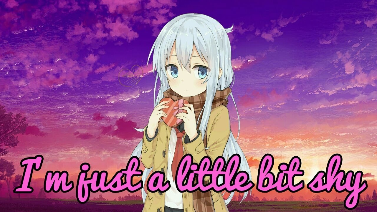 Nightcore - I'm just a little bit shy (Lyrics) - YouTube