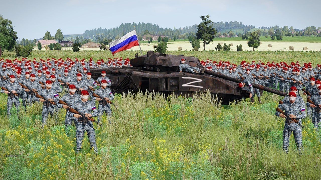 An elite Russian tank battalion surrendered to Ukrainian troops - YouTube