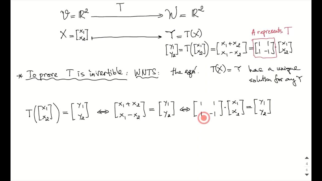 Linear Algebra - Part 10 - Inverses - YouTube