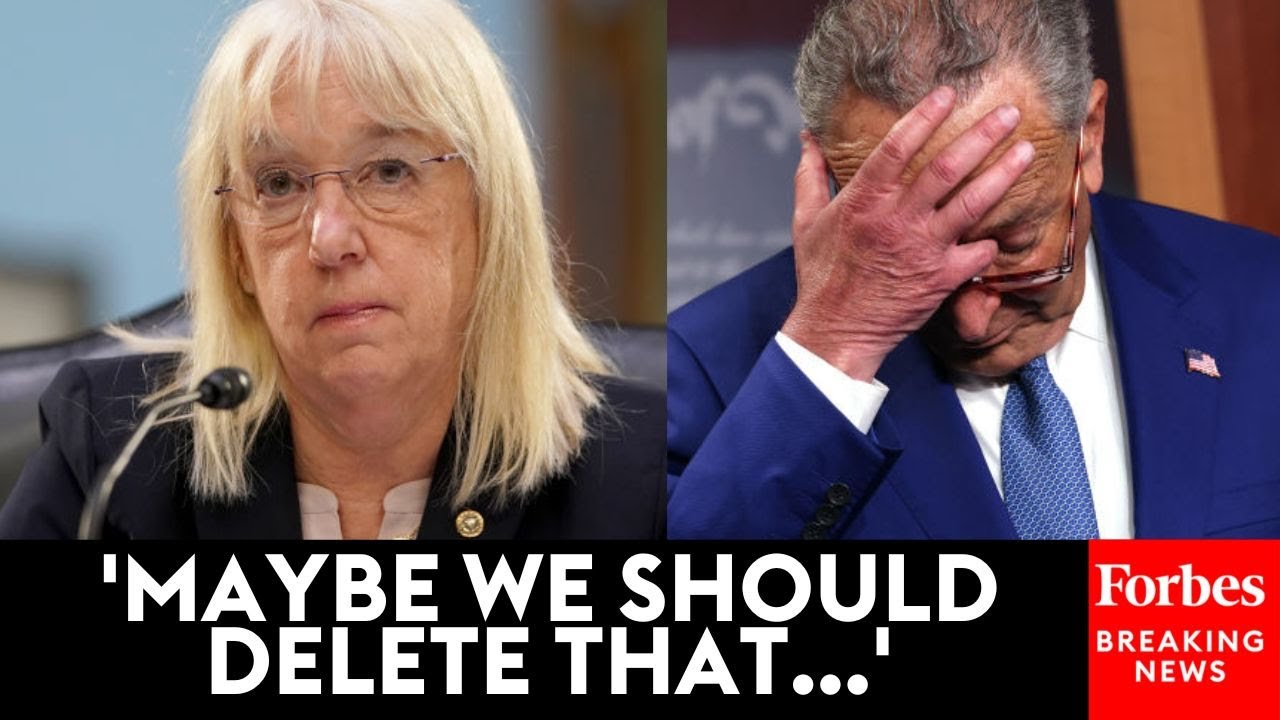 JUST IN: Chuck Schumer Almost Doxxes Patty Murray On Senate Floor - YouTube