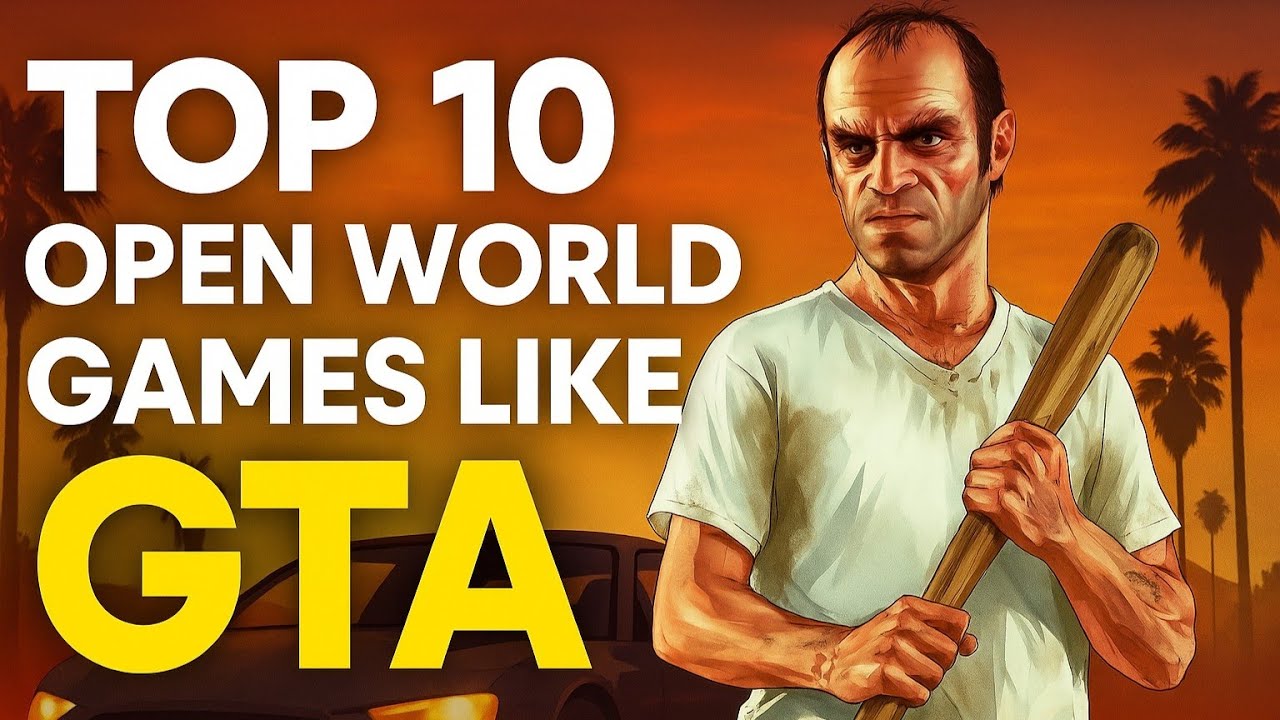 Top 10 Open World Games Like GTA for Android | 2025 Best GTA Style ...