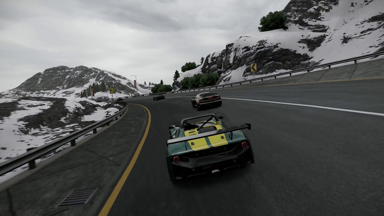 Forza Motorsport 7 Lotus 3 Eleven 2016 @ Bernese Alps Festival - YouTube