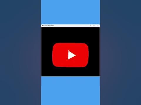 How to create Youtube logo in python || Python Turtle Full Video - YouTube