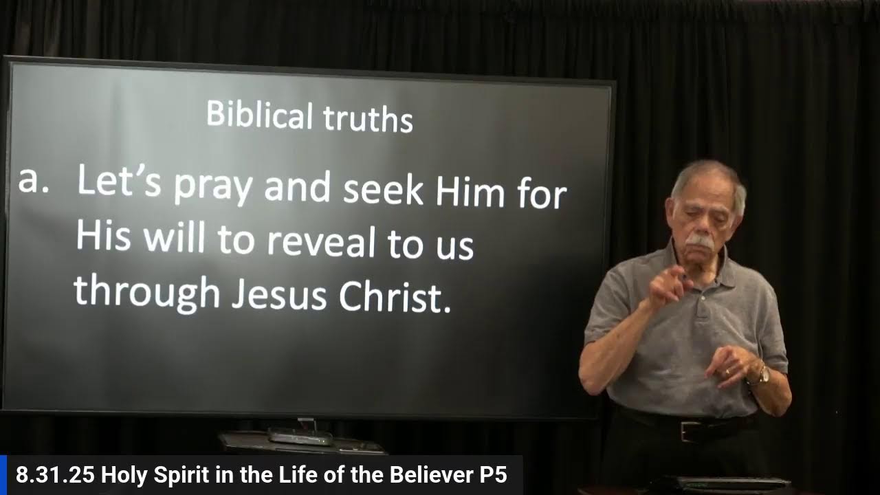 The Holy Spirit in the Life of the Believer - YouTube