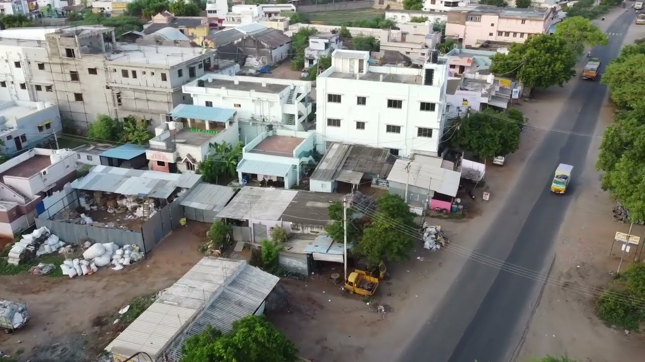 Manapparai Trichy Road to Church Drone video😍 - YouTube