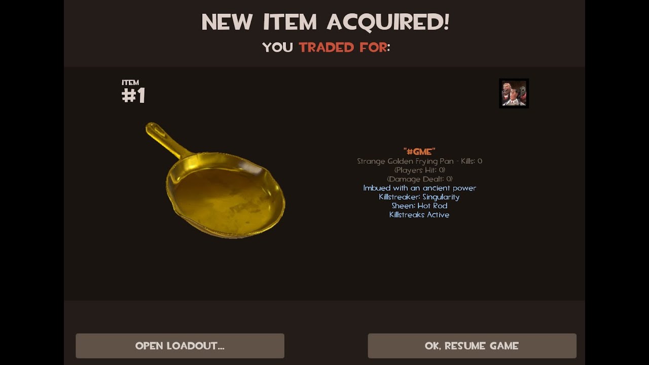 Tf2 My First Golden Pan I Now Main Demopan And Trolldier Youtube