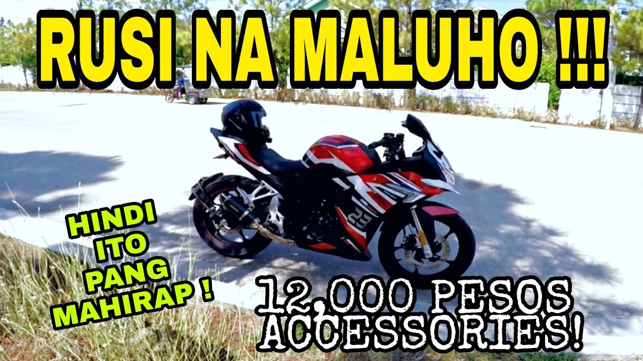 MY UPGRADES WORTH 12,000 PESOS | RUSI SIGMA 250 - YouTube