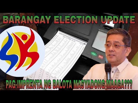 BSKE BALOTA NAPAAGA ANG PAG-IMPRENTA ??? - YouTube