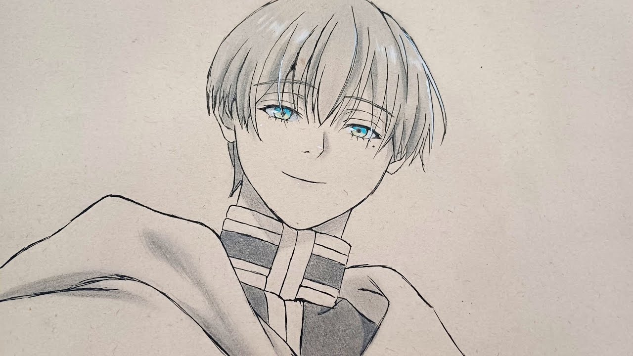 [ how to draw Himmel ] How to draw anime step by step// Himmel drawing ...