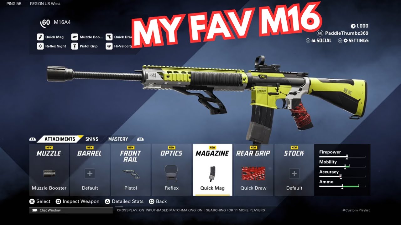 xDefiant M16-BEST CLASS SETUP! - YouTube