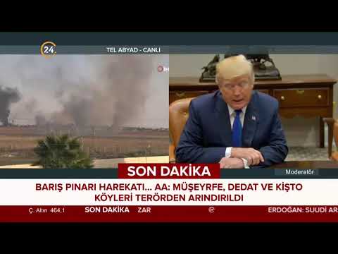 #sondakika  #Trump'ta açıklama: Türkiye'yi finansal olarak yaptırımlarla çok sert vuracağım