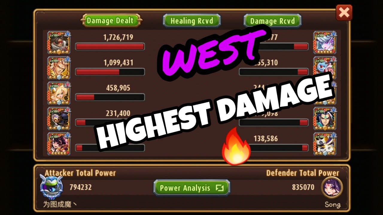 Magic Rush : Is this West Highest Damage In All Server?🔥 - YouTube
