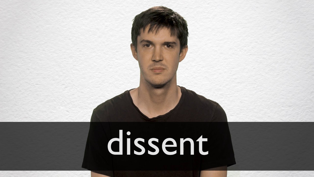 How To Pronounce DISSENT In British English YouTube