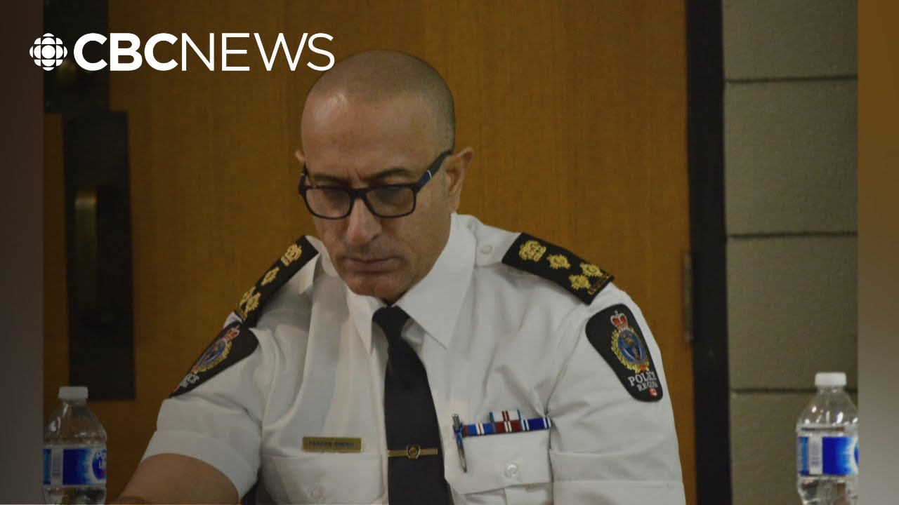 Regina's top cop talks about his first year in the job - YouTube