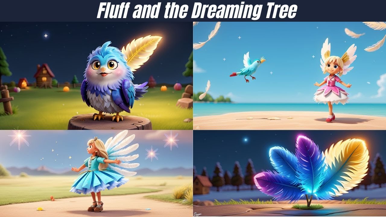 Fluff and the Dreaming Tree_albatross village_kids animated cartoon ...