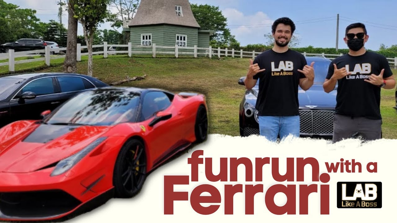 Fun Run with a Ferrari with Special Guests! - YouTube