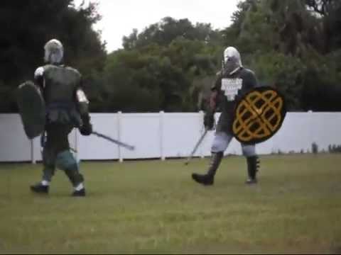 SCA Fighter Practice Gavin and Darhn at the Ruins, lakeland florida ...