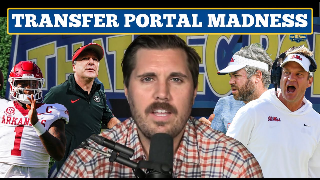 Transfer Updates: KJ to Portal, Ole Miss Adds, Georgia Losses - YouTube
