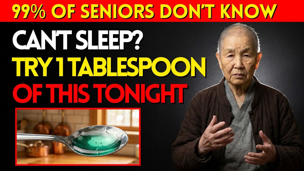 Can't Sleep Through The Night? Try This 1 Tablespoon Tonight - YouTube