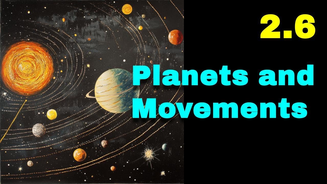 Earth Science 2.6 Planets and Movements - YouTube