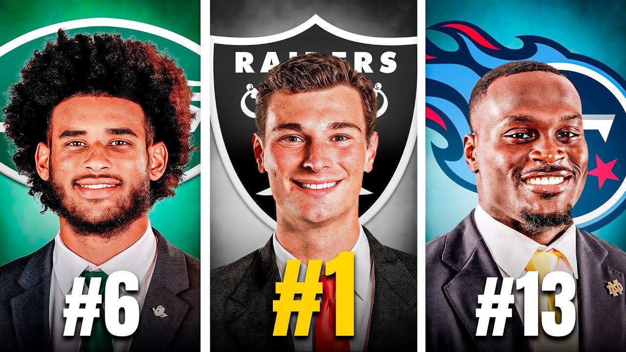 2026 NFL Mock Draft WITH TRADES | Jets Trade to #1 - YouTube