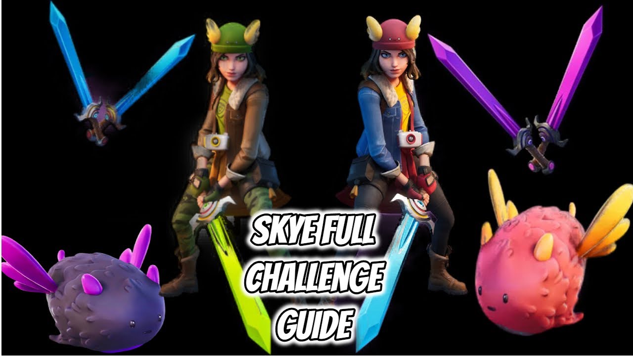 Week 7 SKYE ADVENTURE FULL CHALLENGE GUIDE Fortnite Chapter 2 Season 2 ...