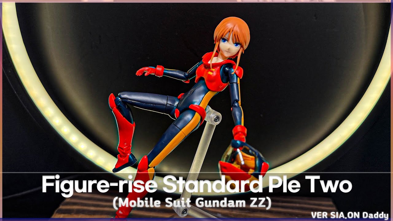 [4K 간단리뷰] Figure-rise Standard Ple Two (Mobile Suit Gundam ZZ) #프라모델 ...