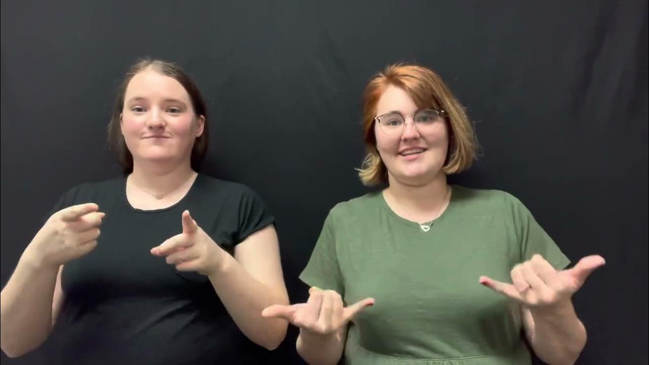 Sim com v. ASL - YouTube