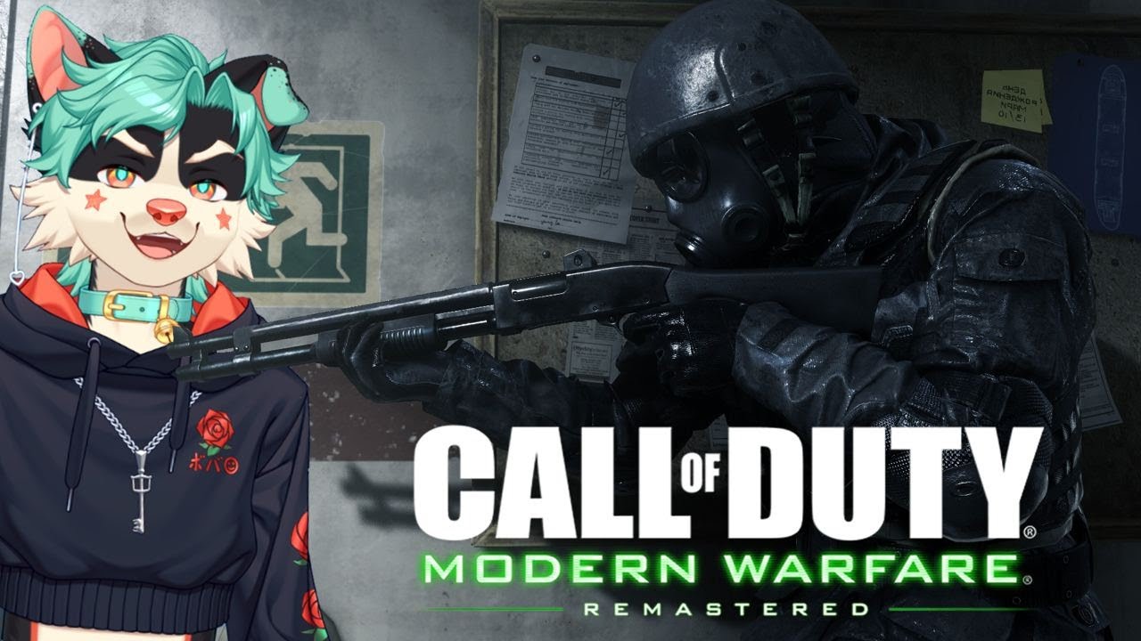 Furry Vtuber Tries Call Of Duty Infinite Warfare VETERAN BLIND For The ...