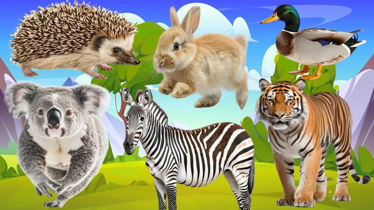 Love The Life Of Cute Animals Around Us: Antelope, Pigeon, Leopard ...