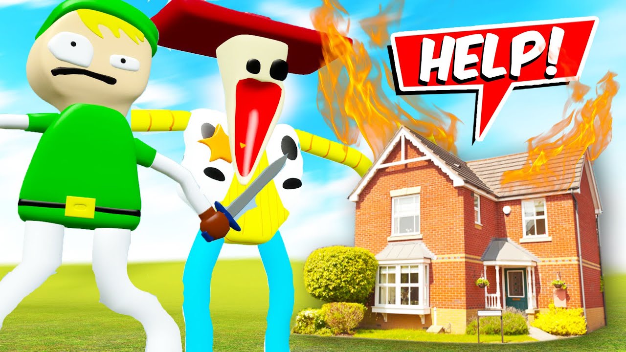 3D MEMES vs DESTRUCTIBLE HOUSE (Garry's Mod) - YouTube
