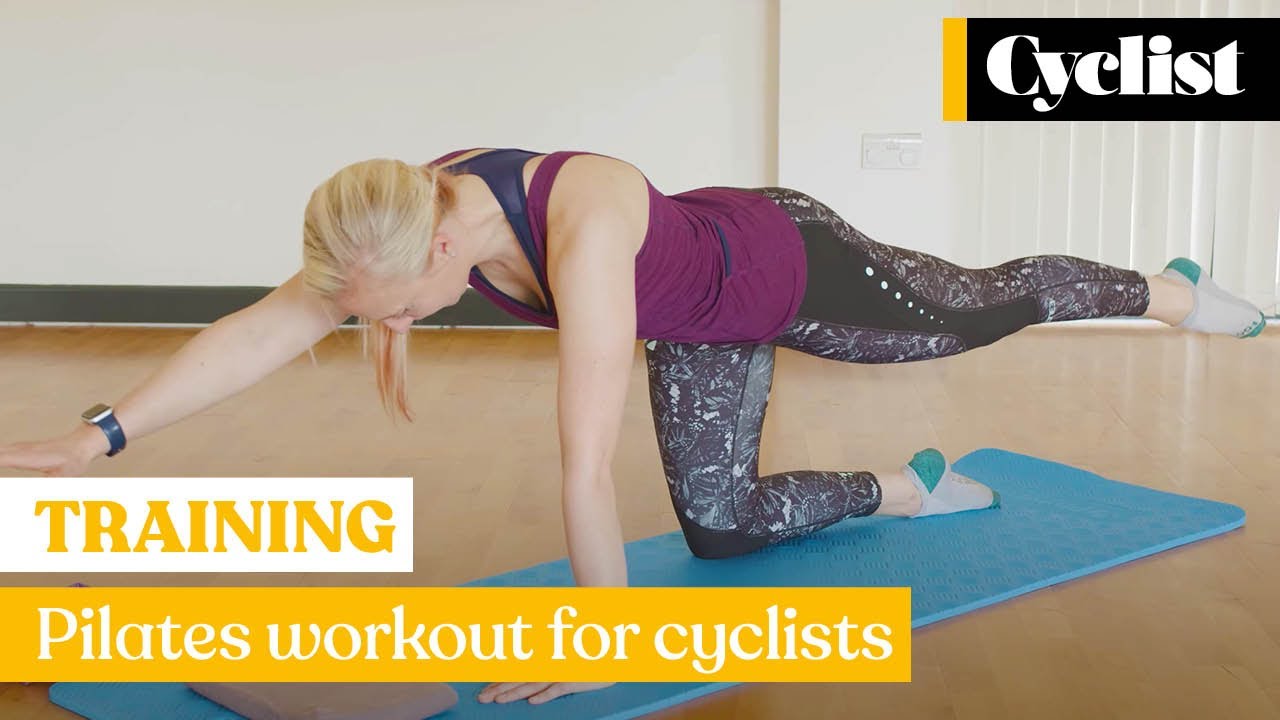 Pilates workout for cyclists - YouTube