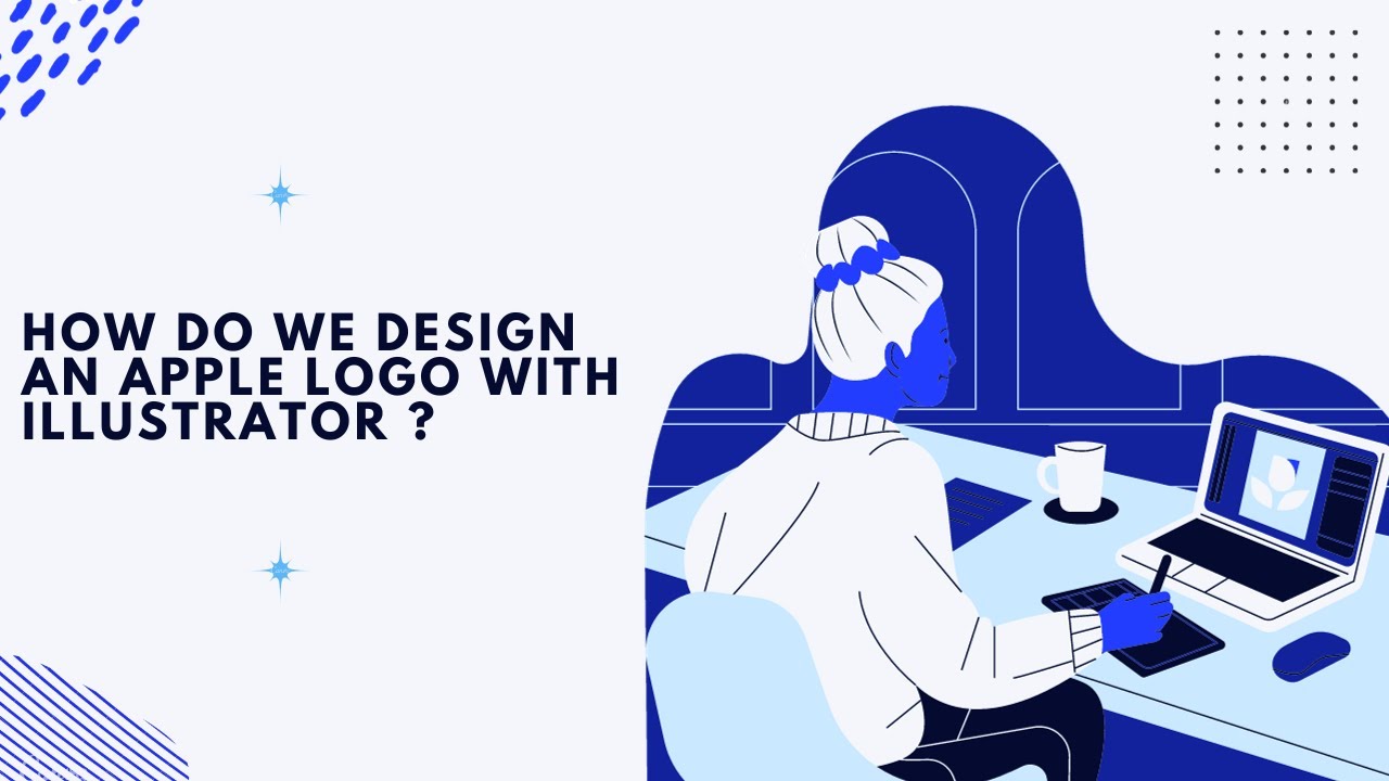 How Do We Simaple And Minimalist Design An Apple Logo Illustrator Youtube