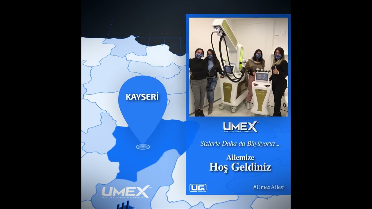 Umex Lazer Epilasyon Cihazı - YouTube