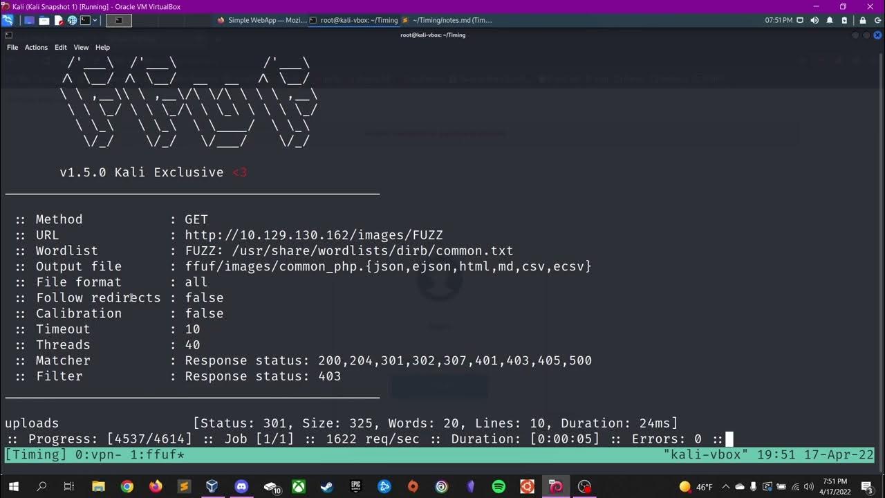 HackTheBox Timing Walkthrough - YouTube