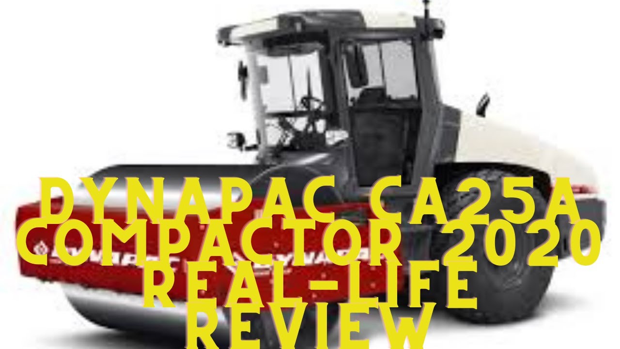DYNAPAC CA250 Compactor 2019 | Real-life review - YouTube