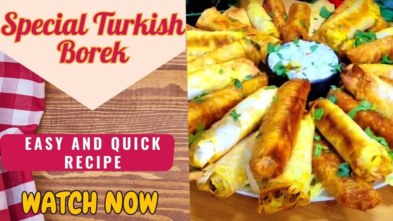 Turkish Borek Cooking Guide: Crispy Layers And Savory Fillings | Easy ...