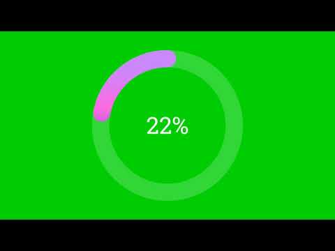 Green Screen Loading Circle | Buffering Effects | Green Screen | Greenology