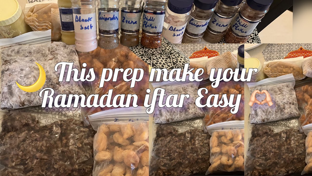 Meal-Preps for Ramadan 😊Pre-Ramadan Preparations 2023 - YouTube