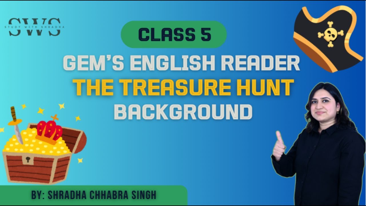 Chapter 9 The Treasure Hunt/ Treasure Island | New Gems Reader Book | # ...