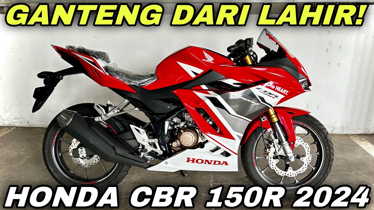 GANTENG POLL‼️HONDA CBR 150 R 2024 STD RACING RED - YouTube