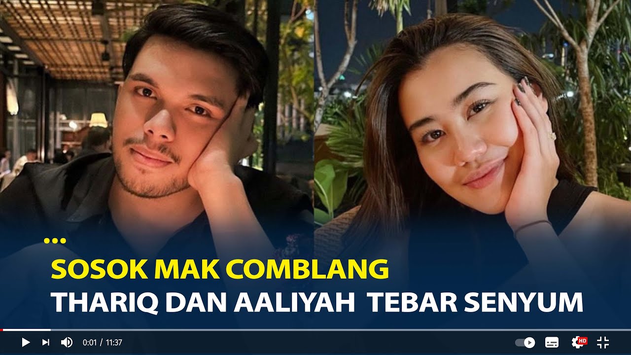 Sosok Mak Comblang Thariq Halilintar dan Aaliyah Massaid, Tebar Senyum Bahagia - YouTube